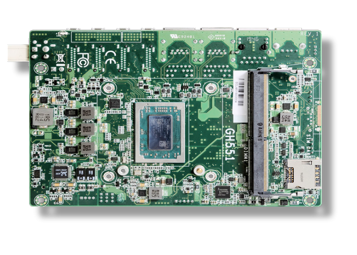 AMD RYZEN 3.5" DFI V1605B industrie GH551